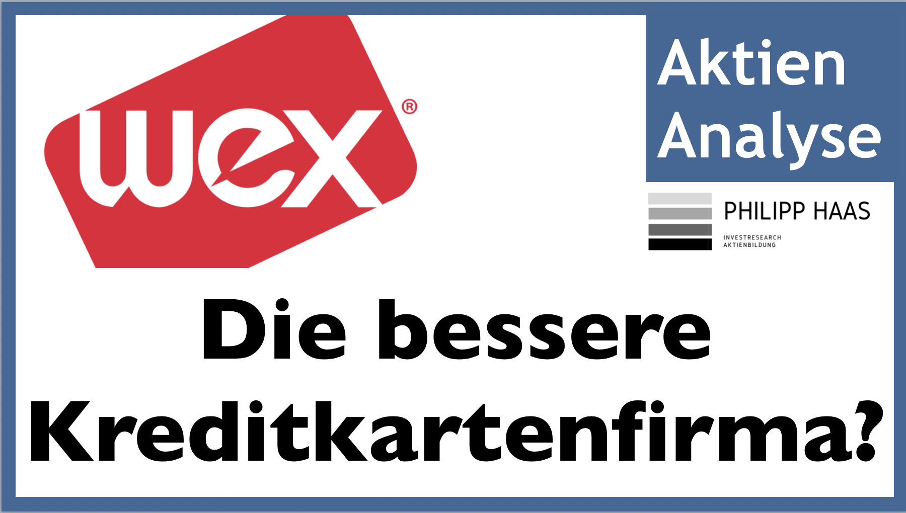 Wex Aktie: Ist der Tankstellenkartenanbieter besser als Visa und ...